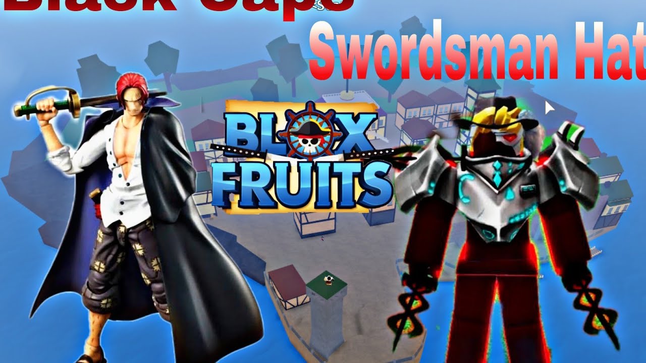Blox fruits - Review trang bị áo choàng Black Cape và mũ Swordsman Hat ...