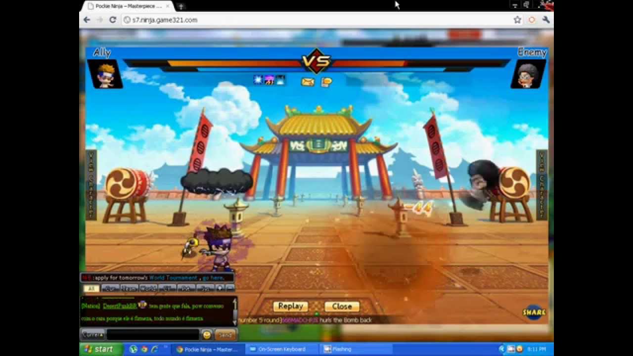 pockie ninja gameplay pt3.wmv - YouTube
