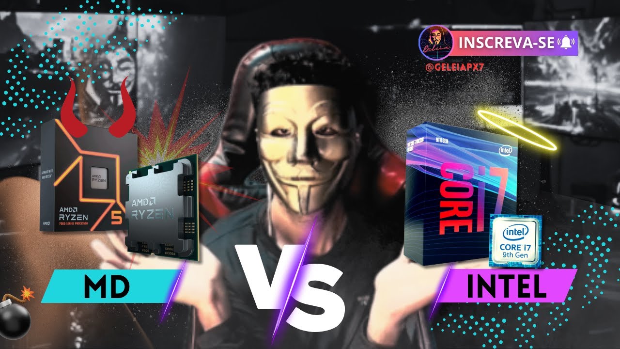 AMD vs Intel: Qual É o Rei do Desempenho? ⚔️Quem Roda Melhor nos Games ...