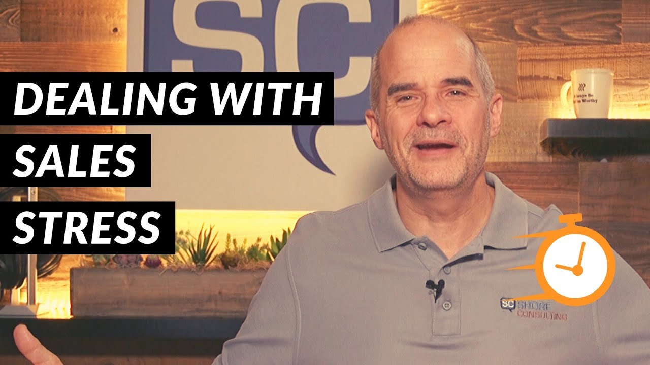 Dealing With Sales Stress | 5 Minute Sales Training | Jeff Shore - YouTube