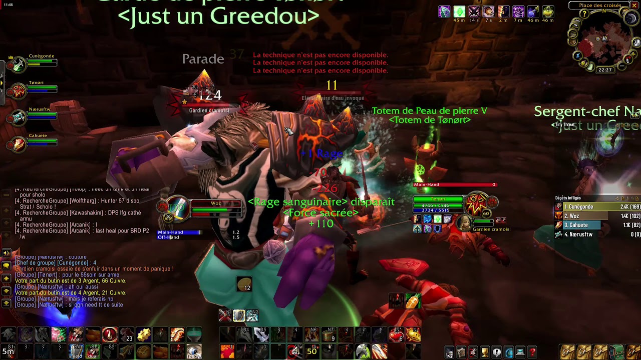 Stratholme Live - Orb farm Guild Run (Tank PoV) - YouTube