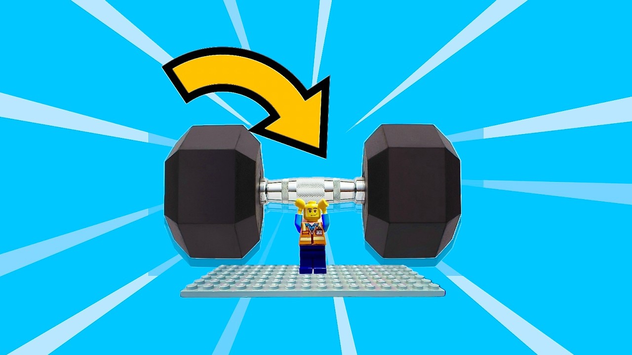 LEGO vs. Real Life (Fitness FAIL!😂) - YouTube