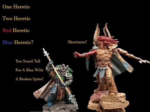 30k Height Comparison Magnus & Alpharius - YouTube