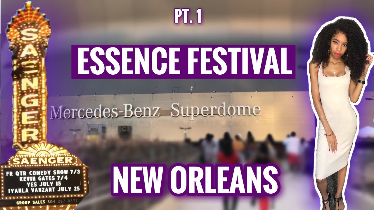 NEW ORLEANS ESSENCE FESTIVAL GIRLS TRIP 2019 (4th of July) PT. 1 | VLOG ...