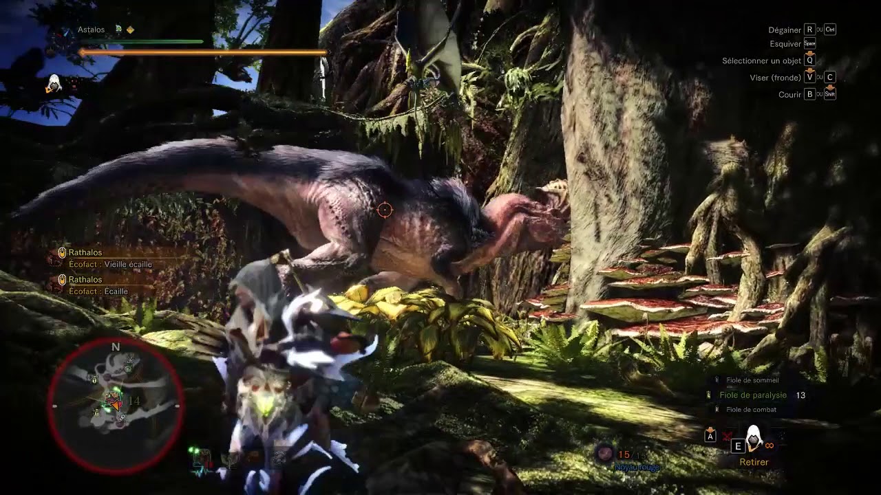 anjanath no hit bow (high rank world) - YouTube