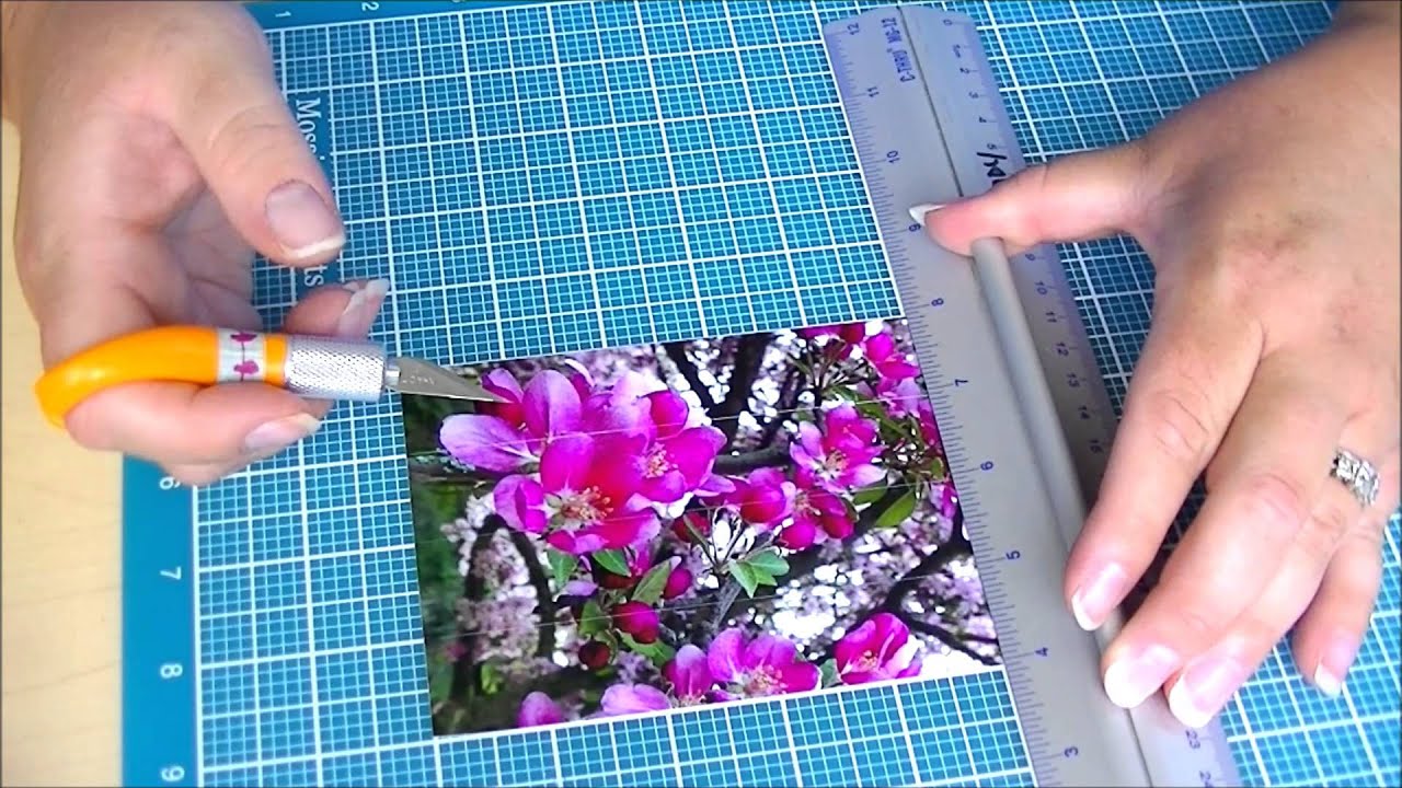 Create a Card on Mosaic Moment's Grid Paper - YouTube