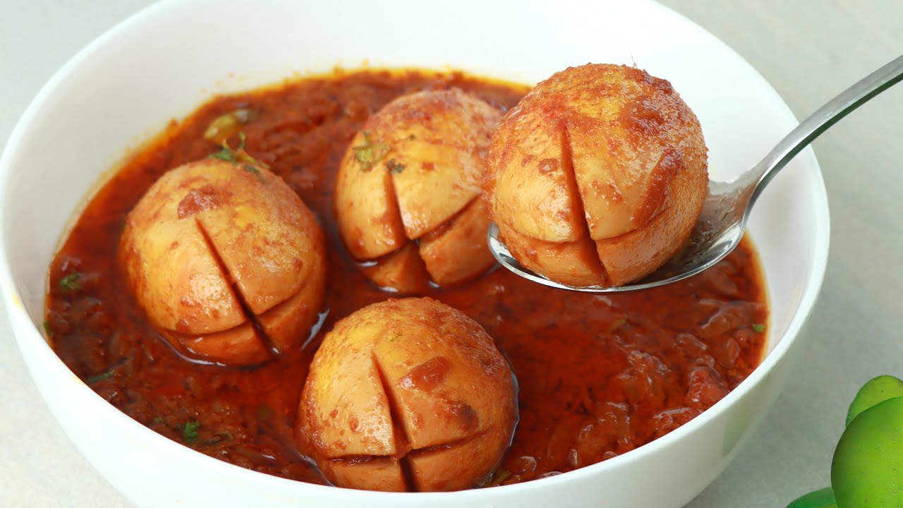 সহজ করে ডিম ভুনা রান্নার রেসিপি, Simple Dim Vuna Recipe, Egg Curry, Egg ...