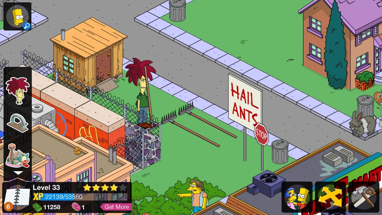 Gameplay: The Simpsons Tapped Out 03: silly sideshow bob - YouTube