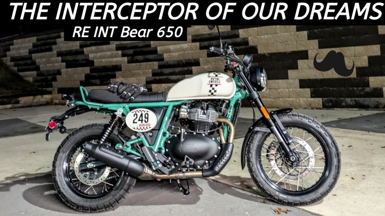 RE Bear 650 - Famous Eddie Mulder 249 Bike - Wahoo! - YouTube