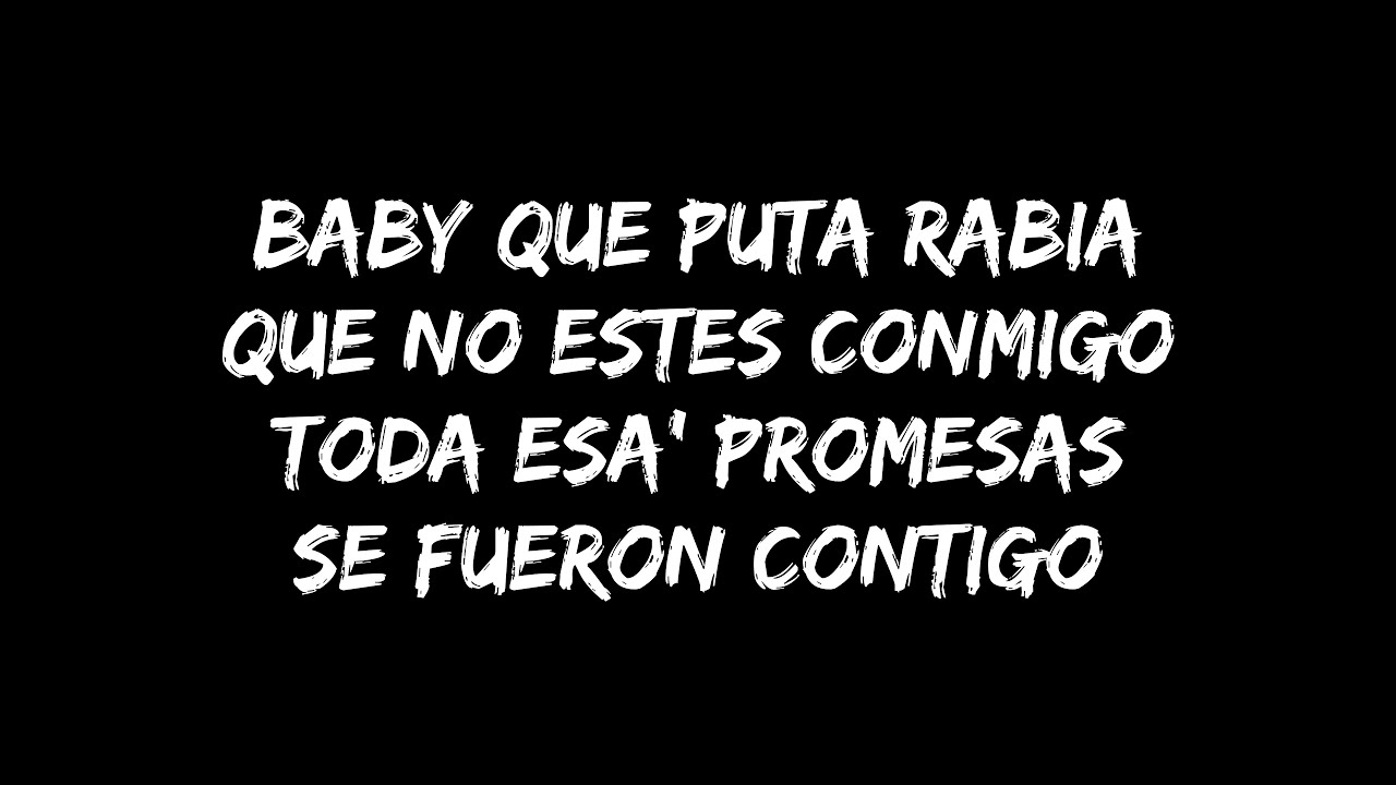 MARIO BAUTISTA & LERICA - RABIA (LETRA) - YouTube