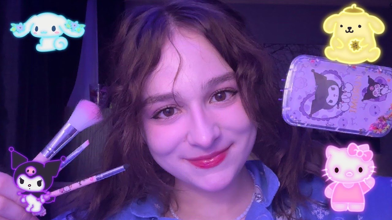 {ASMR SANRIO EDITION} Let Me Give You A Complete Sanrio Makeover 🌺 ...