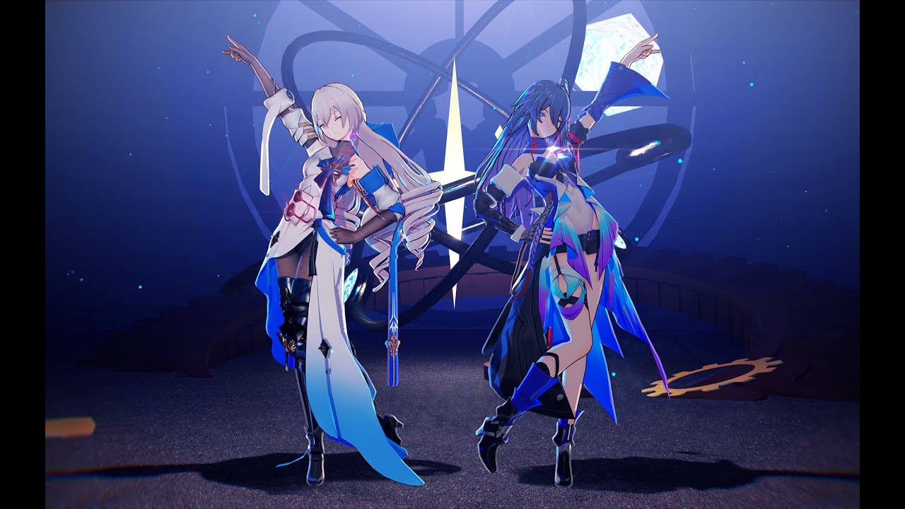 【Honkai：Star Rail MMD／4K／60FPS】Bronya & Seele【1 2 Fanclub】 - YouTube