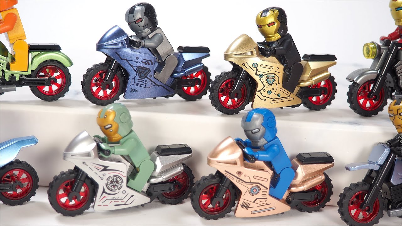 Iron Man Motorcycle Toy