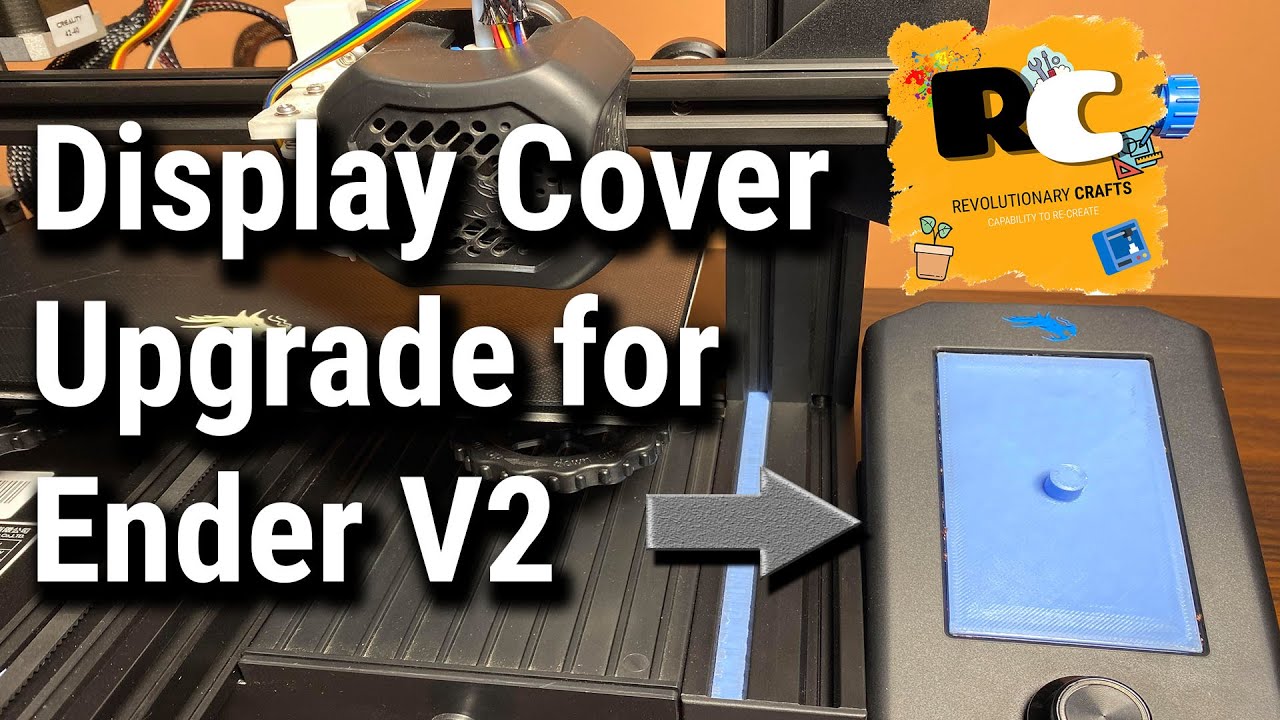 Ender 3 V2 Display Cover - Creality Ender 3 V2 prints with speed 350% ...