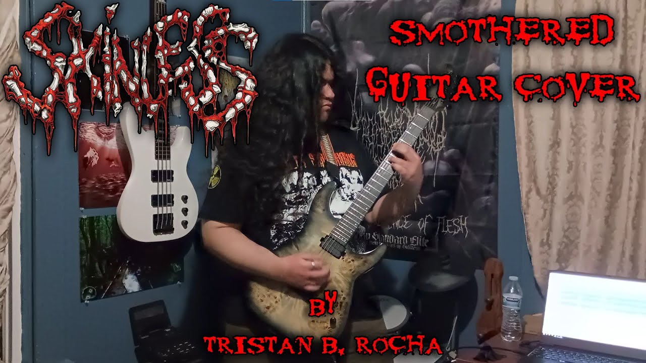 Skinless - Smothered cover (Tabs in description) - YouTube