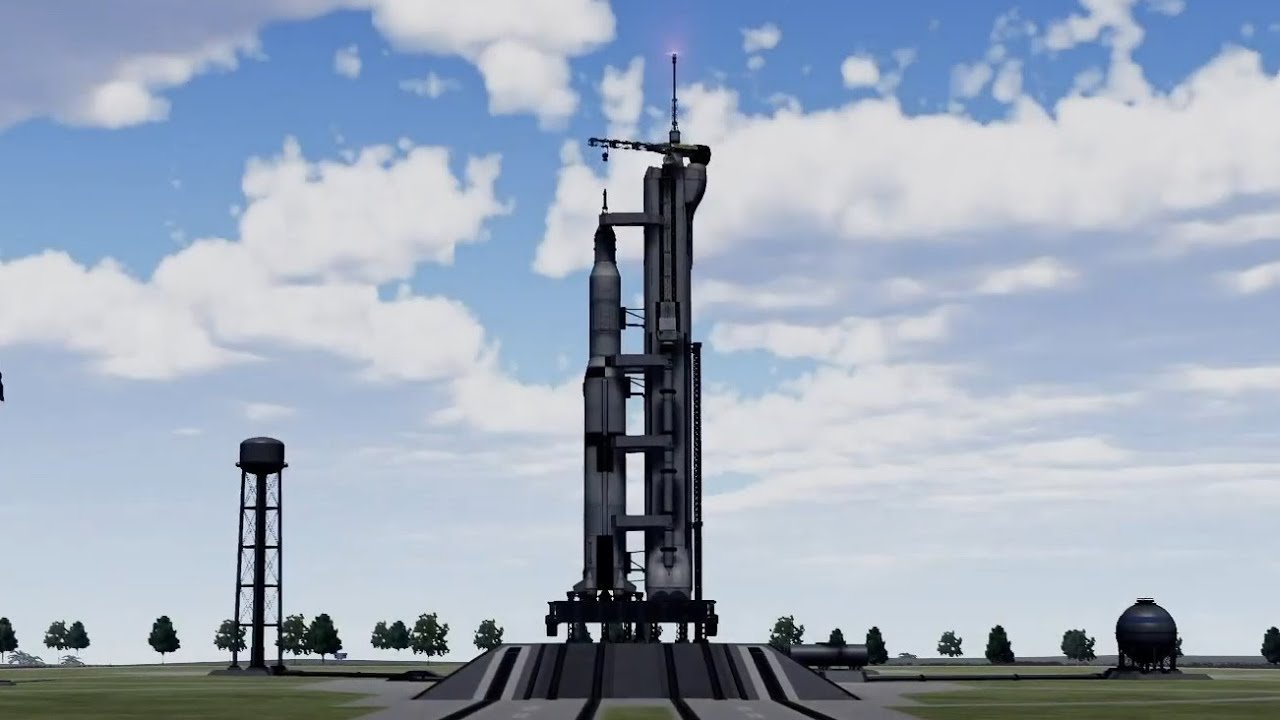 Launch tower | KSP 1.12.4 - YouTube
