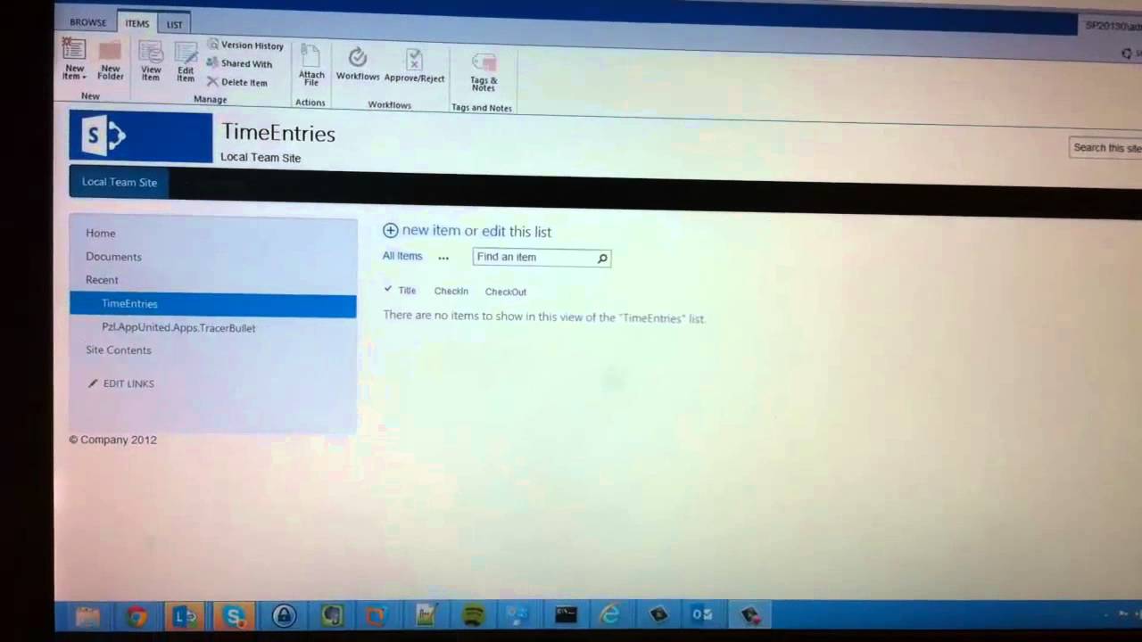 SharePoint TimeClock using usb volume knob - YouTube