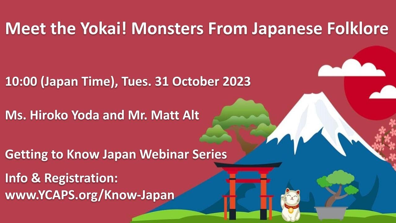 Getting to Know Japan: Meet the Yokai! Monsters From Japanese Folklore ...