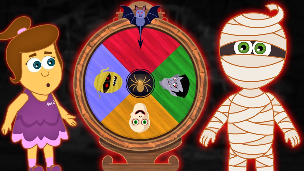 Spooky Spinning Wheel | Halloween Puzzles For Kids | Annie Aur Ben ...