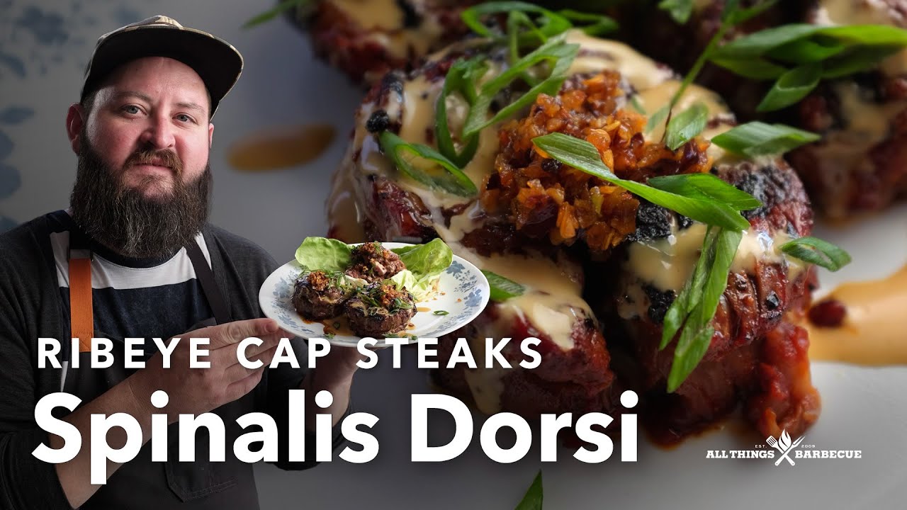 How to Cook Ribeye Cap Roulade Steaks on the Grill - YouTube