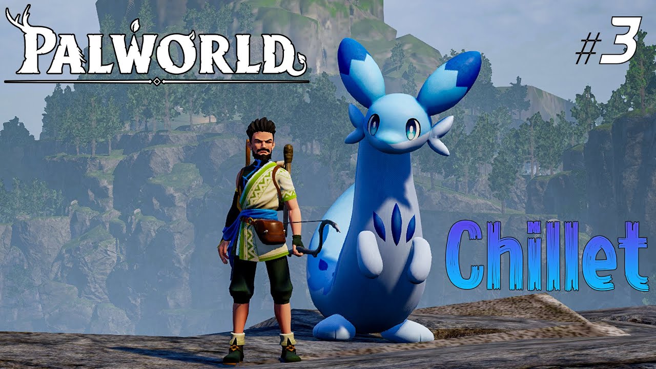 Captured my first Pal Boss "CHILLET" in Palworld Hard Mode | EP3 ...
