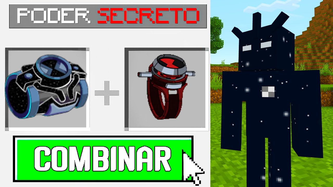 Criei o OMNITRIX do ALIEN X do Ben 10 no Minecraft - YouTube