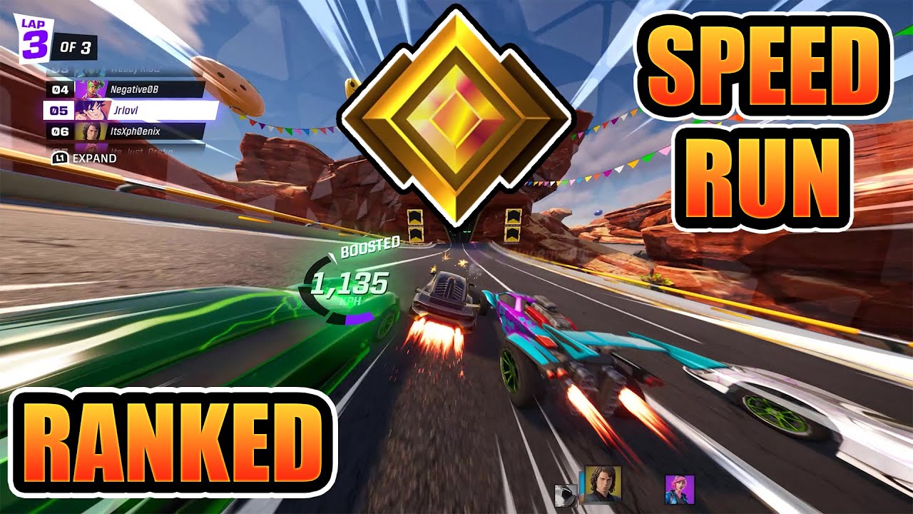 Rocket Racing Speed Run To Gold (Quest Free Reward) - YouTube