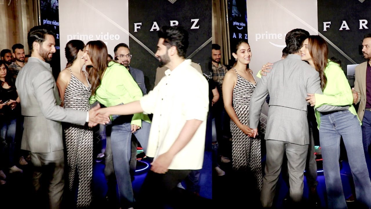 See What Happens When Shahid Kapoor -Mira Rajput Meets Rakul Preet ...