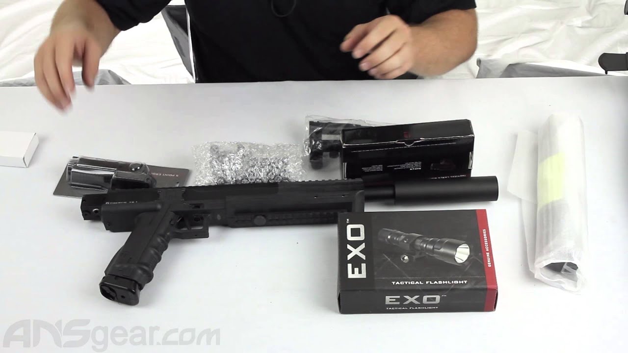 Tiberius Arms T9.1 First Strike Sniper Rifle Paintball Gun - Review ...