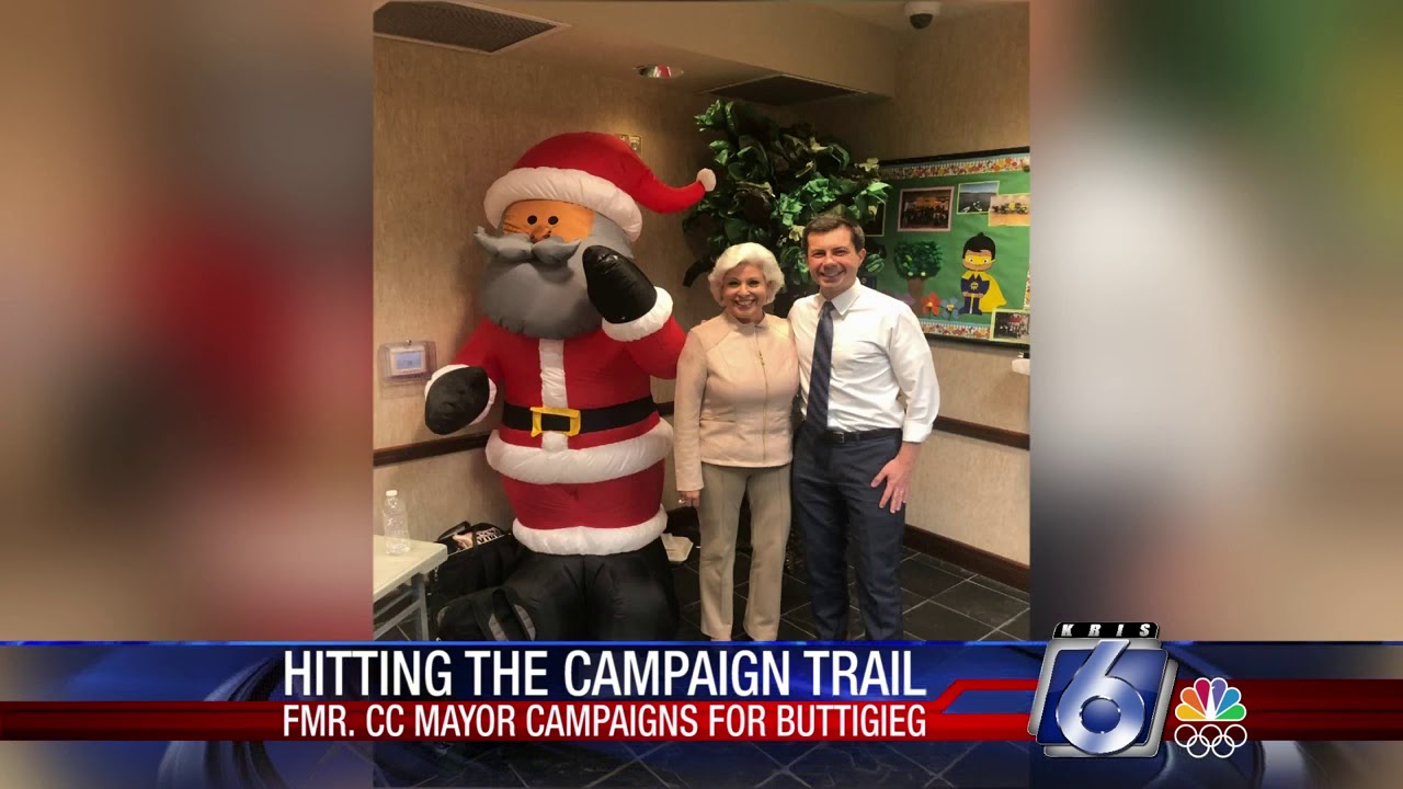 Nelda Martinez is hitting Pete Buttigieg campaign trail - YouTube