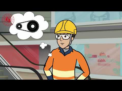 1- BU KAZA YAŞANDI!– Yürüyen Merdiven Bakımında Üniteyi Güvensiz Terk Etmek