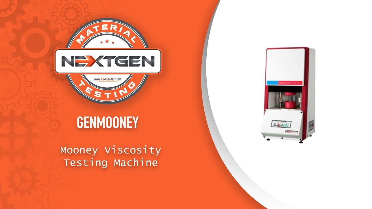 Mooney Viscosity Testing Machine – GenMooney | NextGen Material Testing ...
