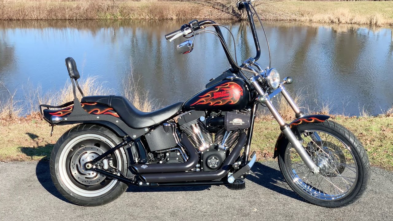 2009 Harley-Davidson Softail Night Train FXSTB w/ Custom Paint Only ...