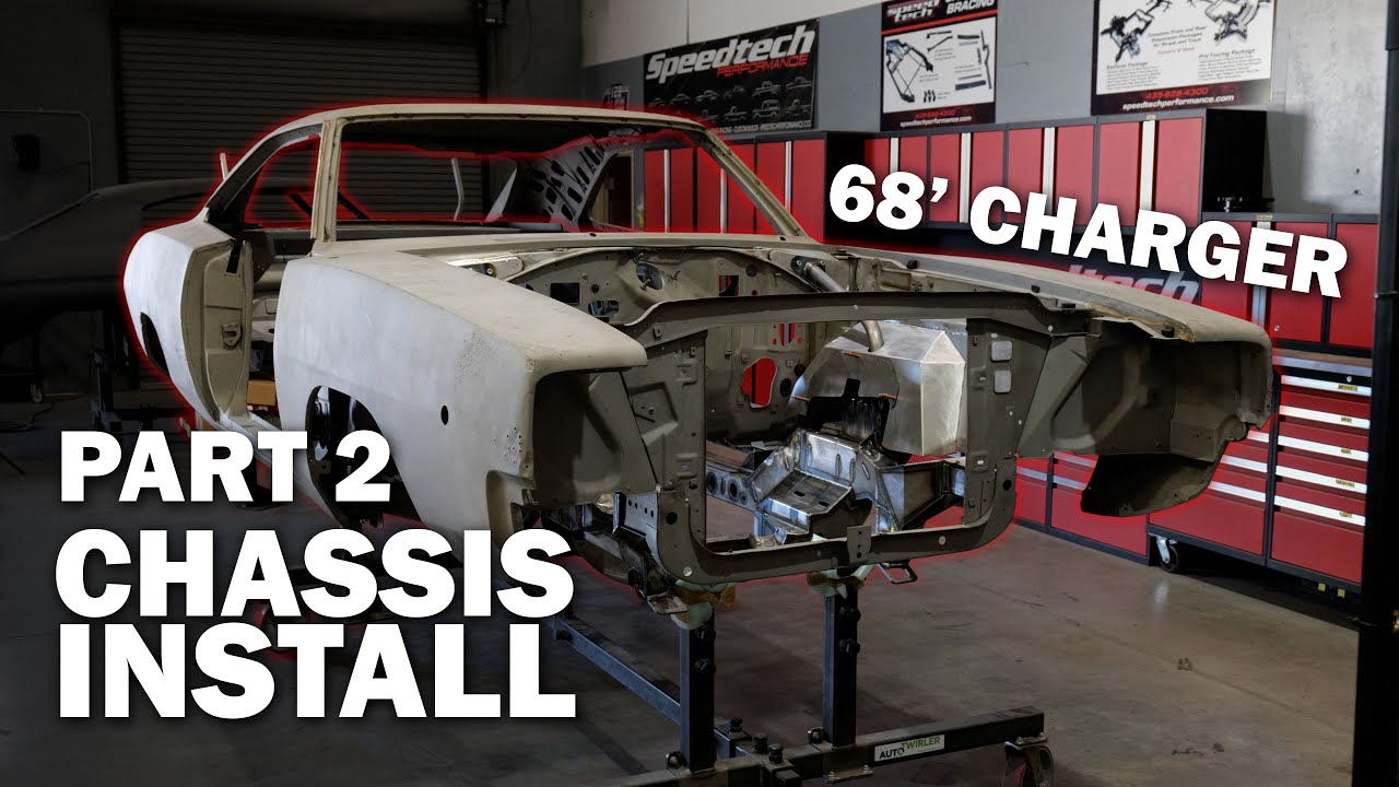 Transform Your Old Mopar - Chassis Install Part - 2 - YouTube