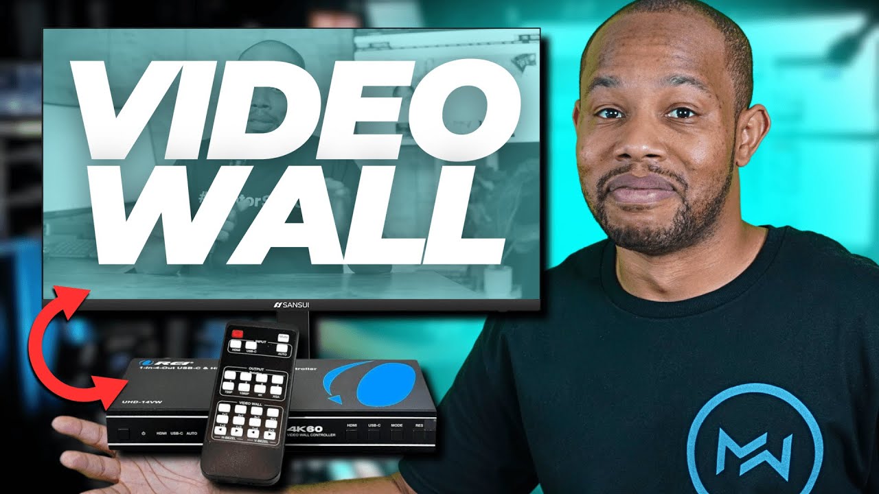 How To Build A Wall Monitor .. STEP BY STEP Video Tutorial - YouTube
