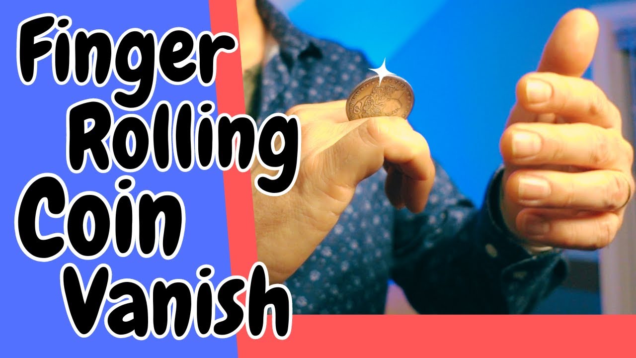 A Coin Rolls Across Your Fingers, AND THEN DISAPPEARS. TUTORIAL. - YouTube