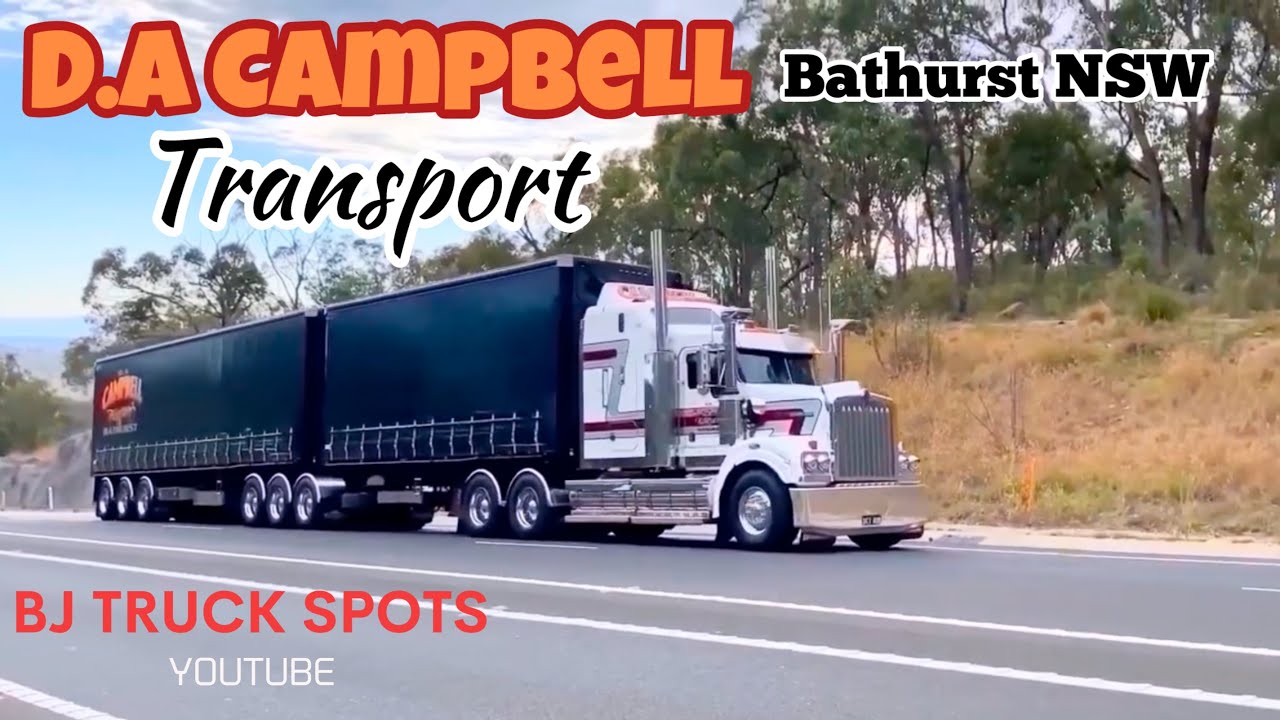 Campbell Transport Bathurst Truck spotting 2025 - YouTube