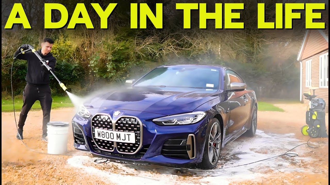 A Day in the Life of a Mobile Car Cleaning Business - YouTube