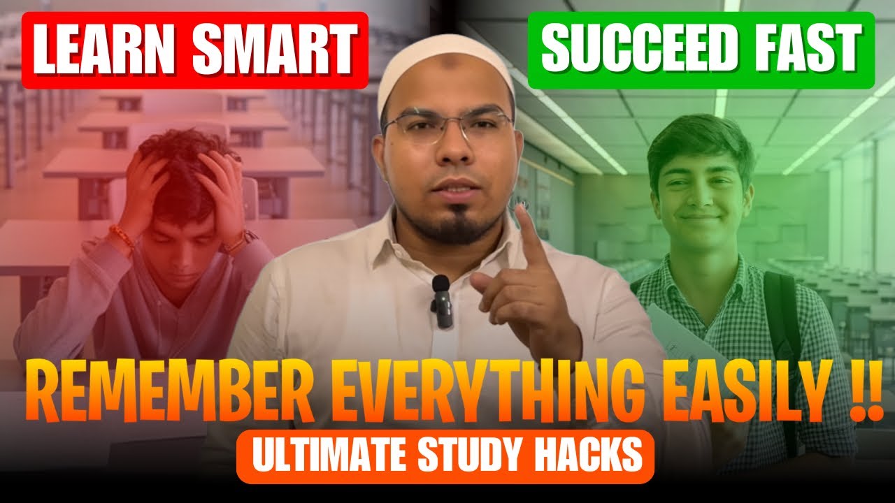 5 Hacks to Memorize Anything|Study Hacks To Score High|How To Study For ...