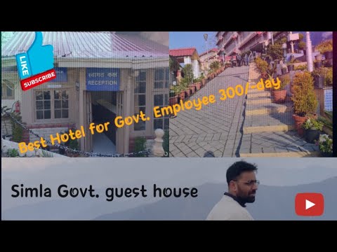 Simla Holiday Home/ Govt. Guest house Simla/ Grand hotel Simla/ Best ...