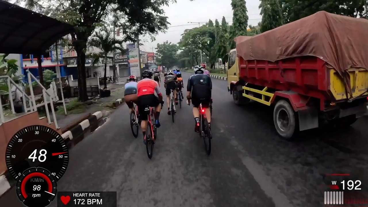 SUBUH HUJAN, ASPAL BASAH. ENAKNYA TIDUR, KOK MALAH IKUTAN BALAP LIAR ...