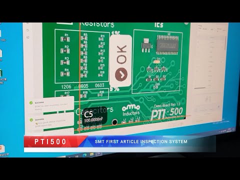 PTI500 SMT First Inspection System AOI &LCR