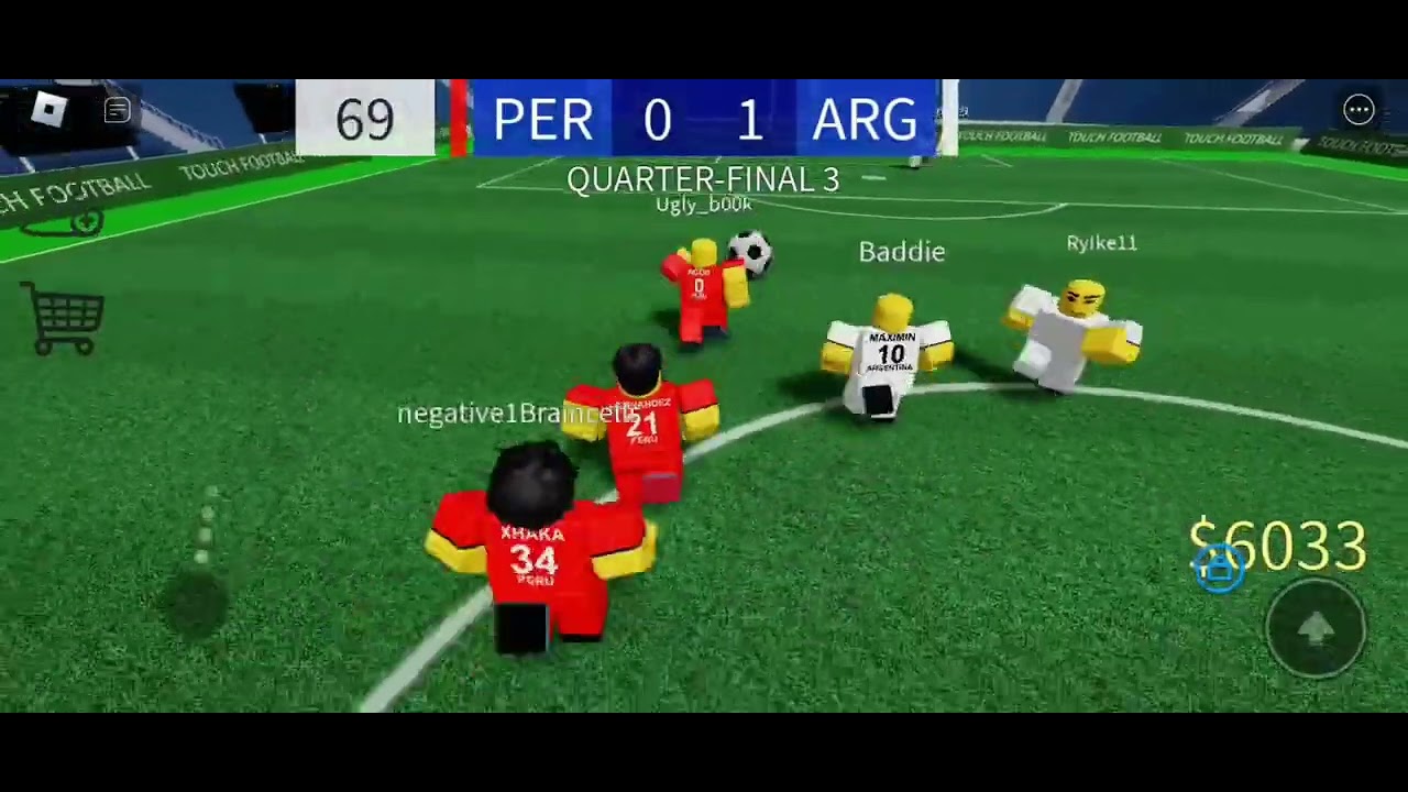 touch football Roblox gameplay 13 ballons dors celebration 🎉 - YouTube