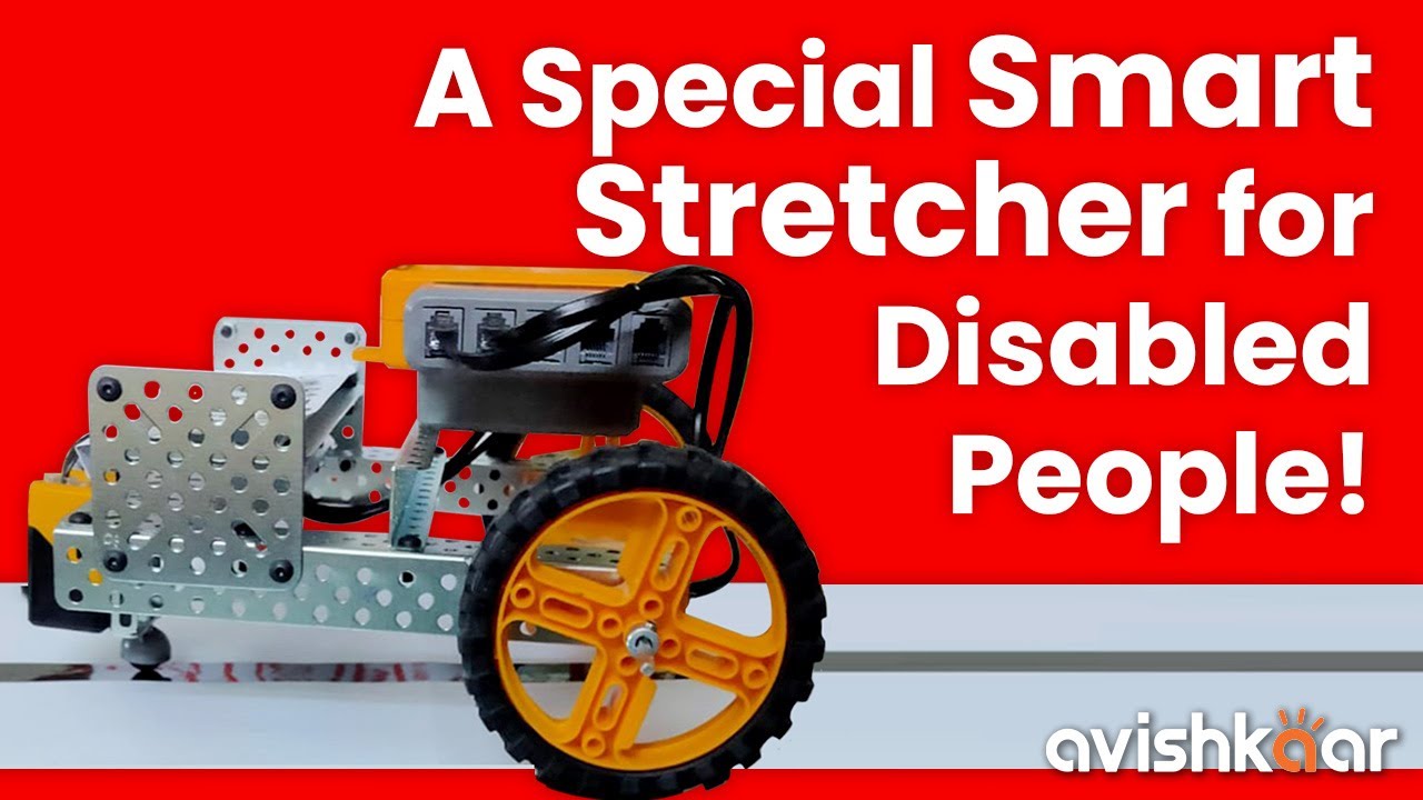 DIY Smart Stretcher | Robotic Stretcher for Disabled People | Smart ...