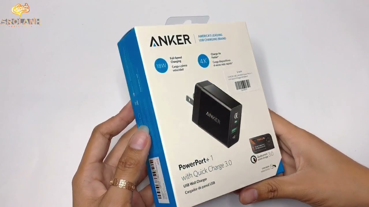 ANKER Power Port+ 1 with Quick Charge 3 0 - YouTube