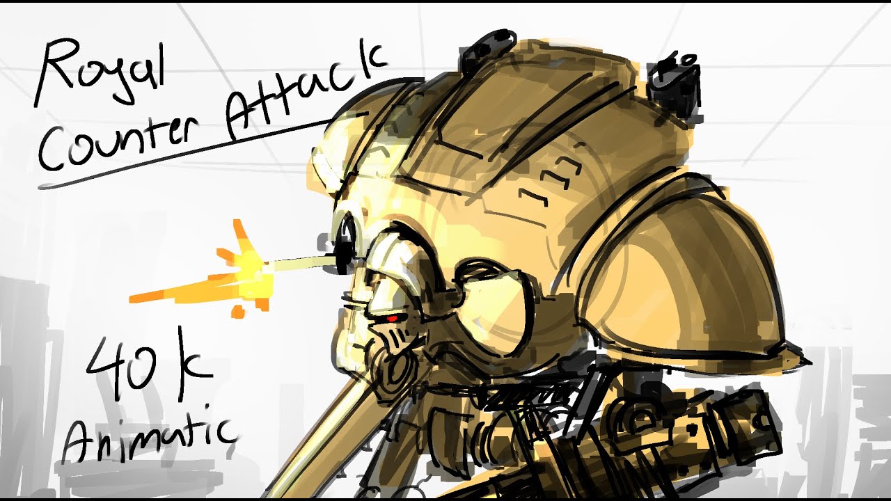 Royal Counter-Attack // 40k Animatic - YouTube
