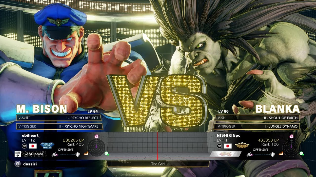 SFV Champion Edition 🔥 obiheart (M.Bison) Vs Nishikin (Blanka) 🔥 Online ...