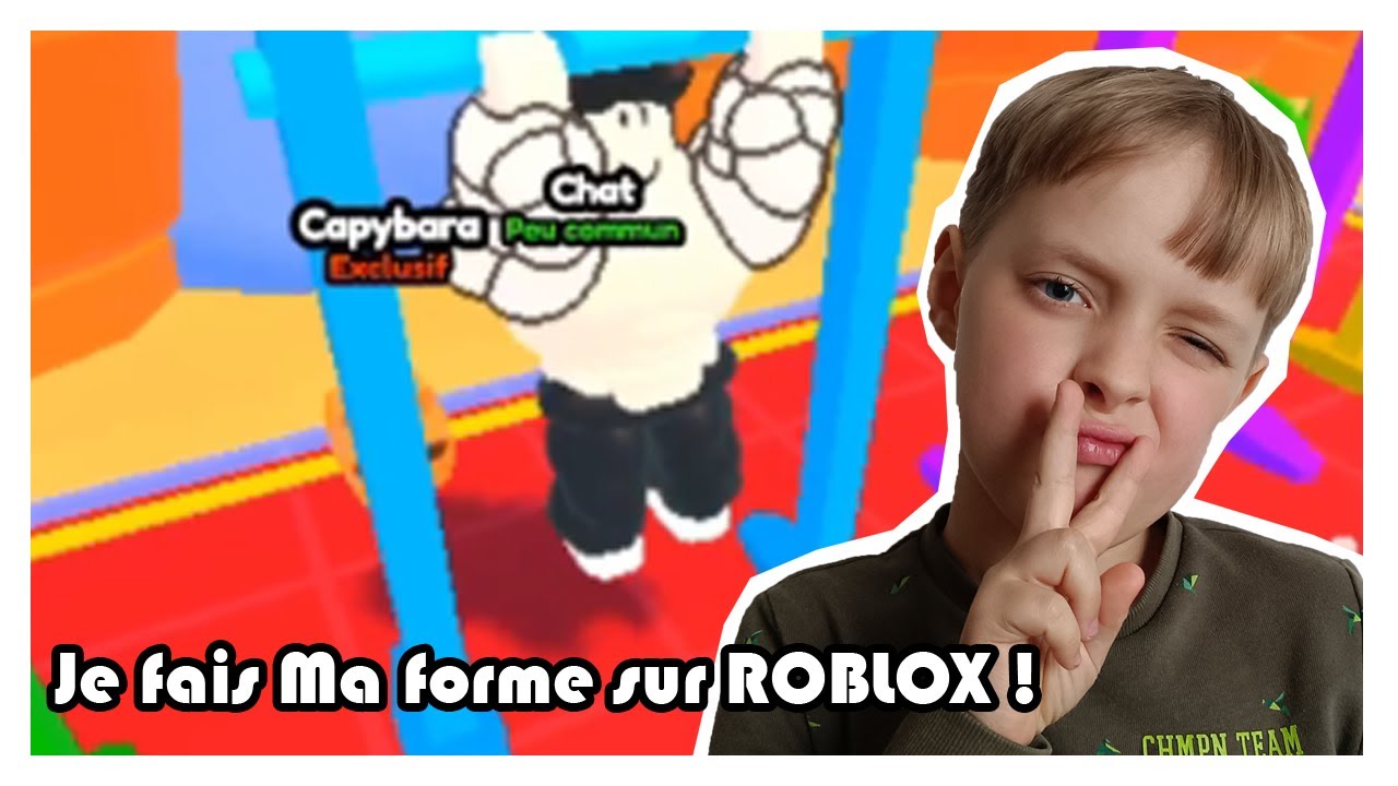 Je fais Ma forme sur ROBLOX ! - YouTube