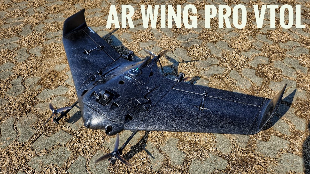 AR Wing Pro VTOL FPV (RunCam) - YouTube