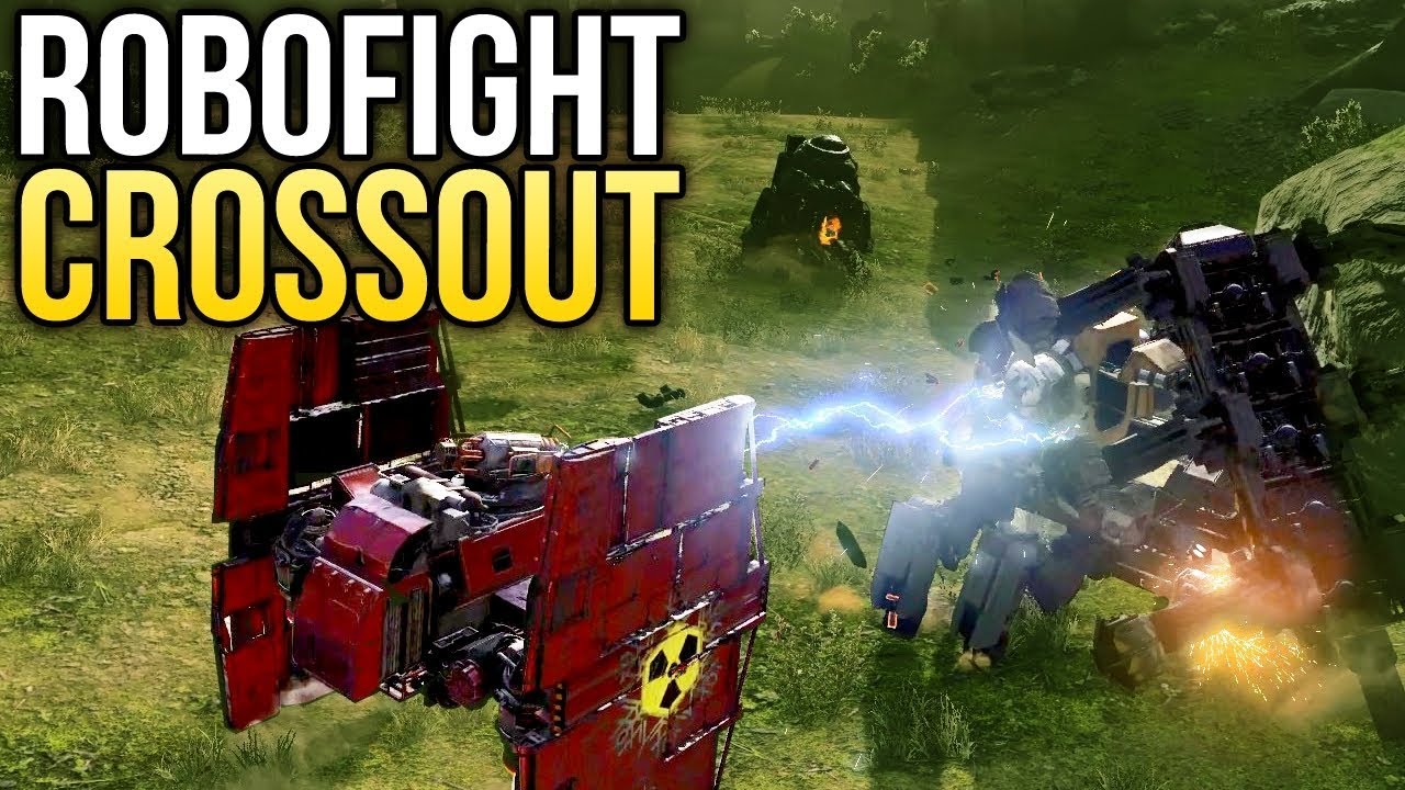 Crossout Robofight: ВЕЙДЕРОГОЛОВ vs ТАЙ-БОЕЦ - YouTube